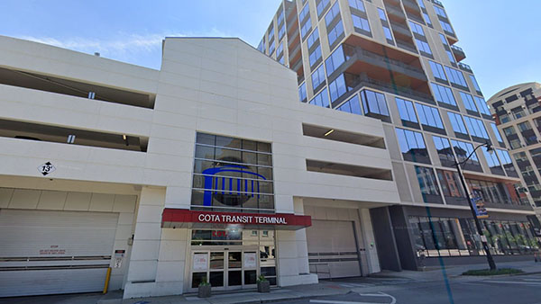 Columbus Greyhound at COTA Terminal | Barons Bus