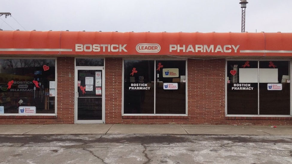 bosticks_pharmacy_bus_stop | Barons Bus