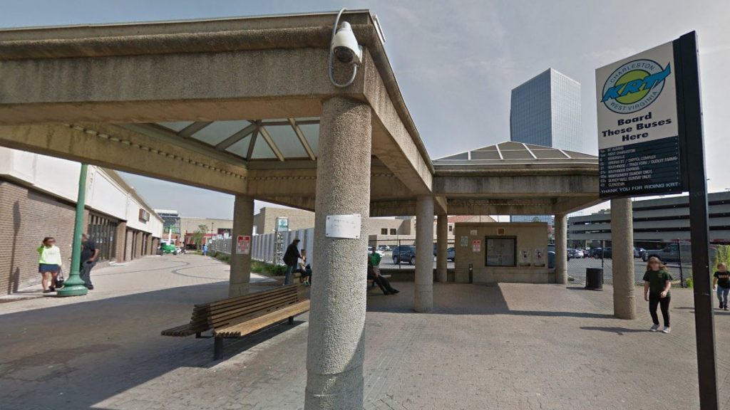 charleston_transit_mall_krt_bus_stop_slack_plaza_bus_stop | Barons Bus