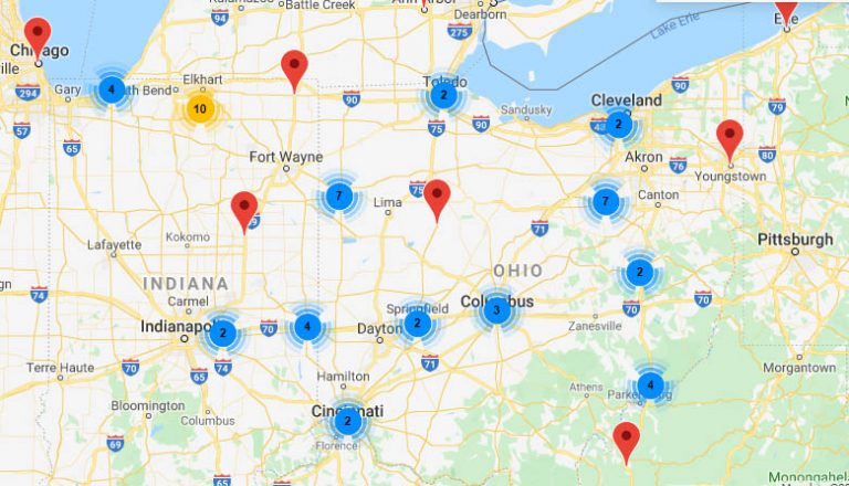 barons bus stops map small | Barons Bus